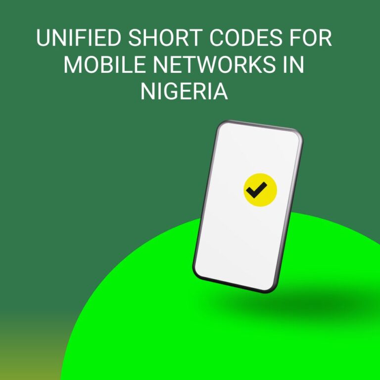 NCC Unified Shortcodes for Mobile Networks in Nigeria (FULL LIST)