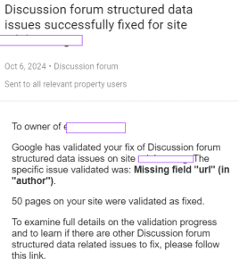 How I Fixed Discussion Forum Structured Data Issue On My Site